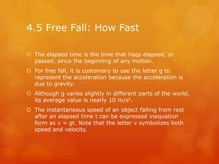 Chapter 4 | PPTX | Physics | Science