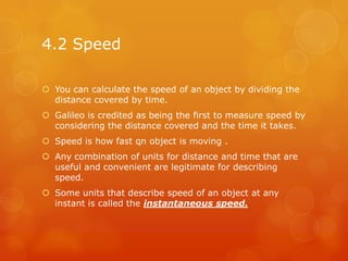 Chapter 4 | PPTX | Physics | Science