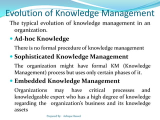 Chapter 4 - Knowledge Management | PPTX | Business | Business and Finance