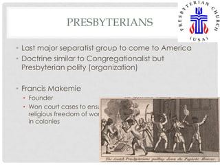 Chapter4- Religion in the 13 Colonies | PPTX