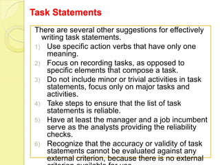 Job Analysis and Rewards | PPT