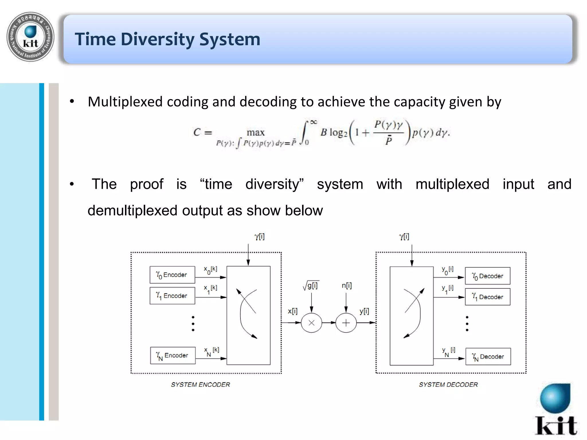 Wireless Channels Capacity | PPTX