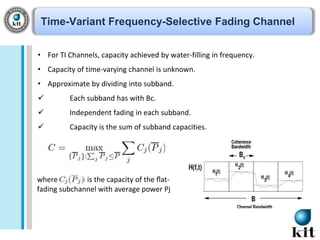 Wireless Channels Capacity | PPTX