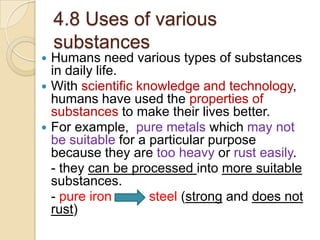 Chapter 4 Matter and Substances | PPTX