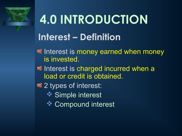 Business Math Chapter 4 | PPT