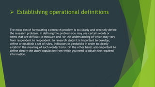 formulating a research problem | PPTX
