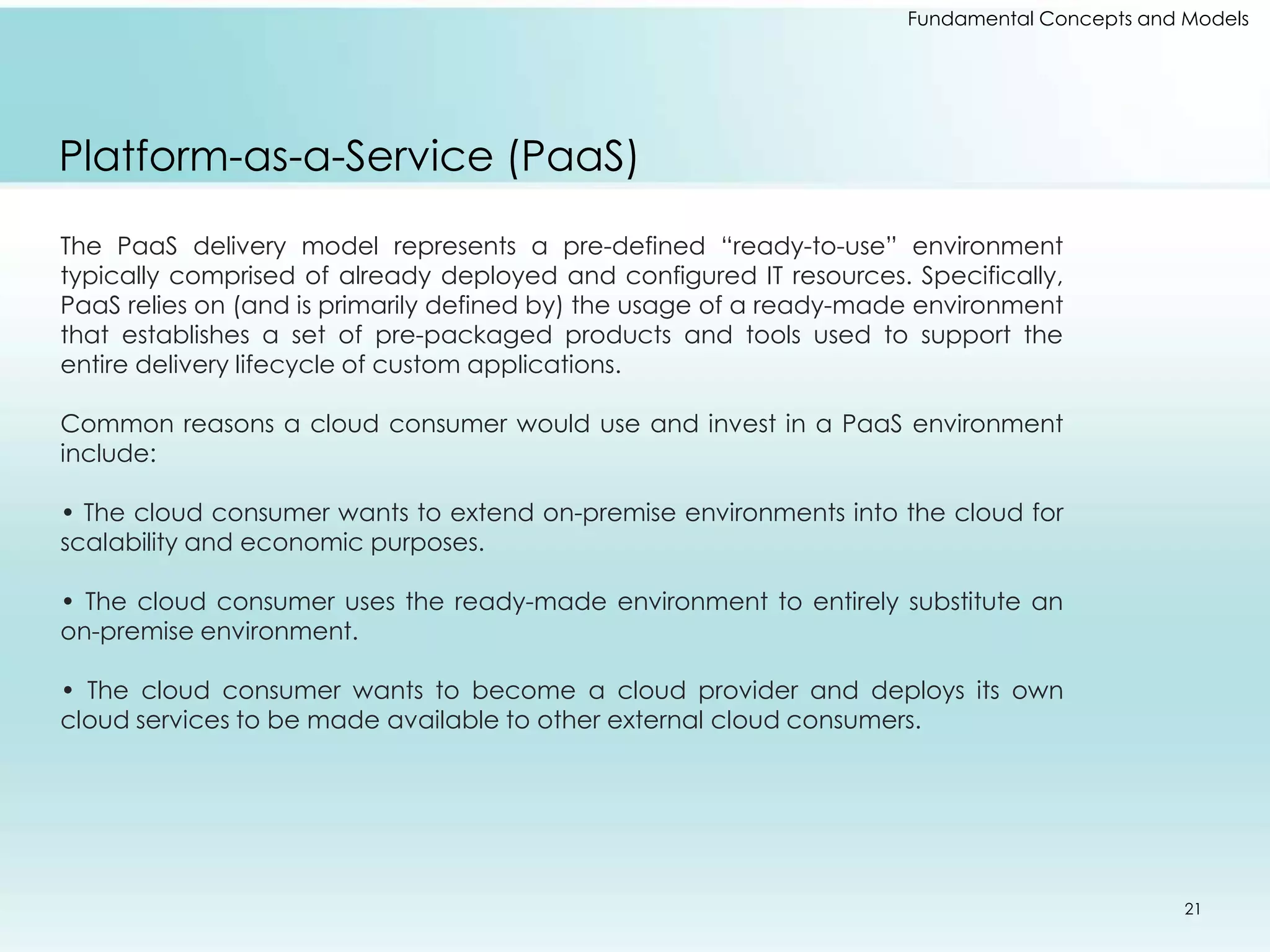 Fundamental Concepts-and-Models Cloud Computing | PPTX