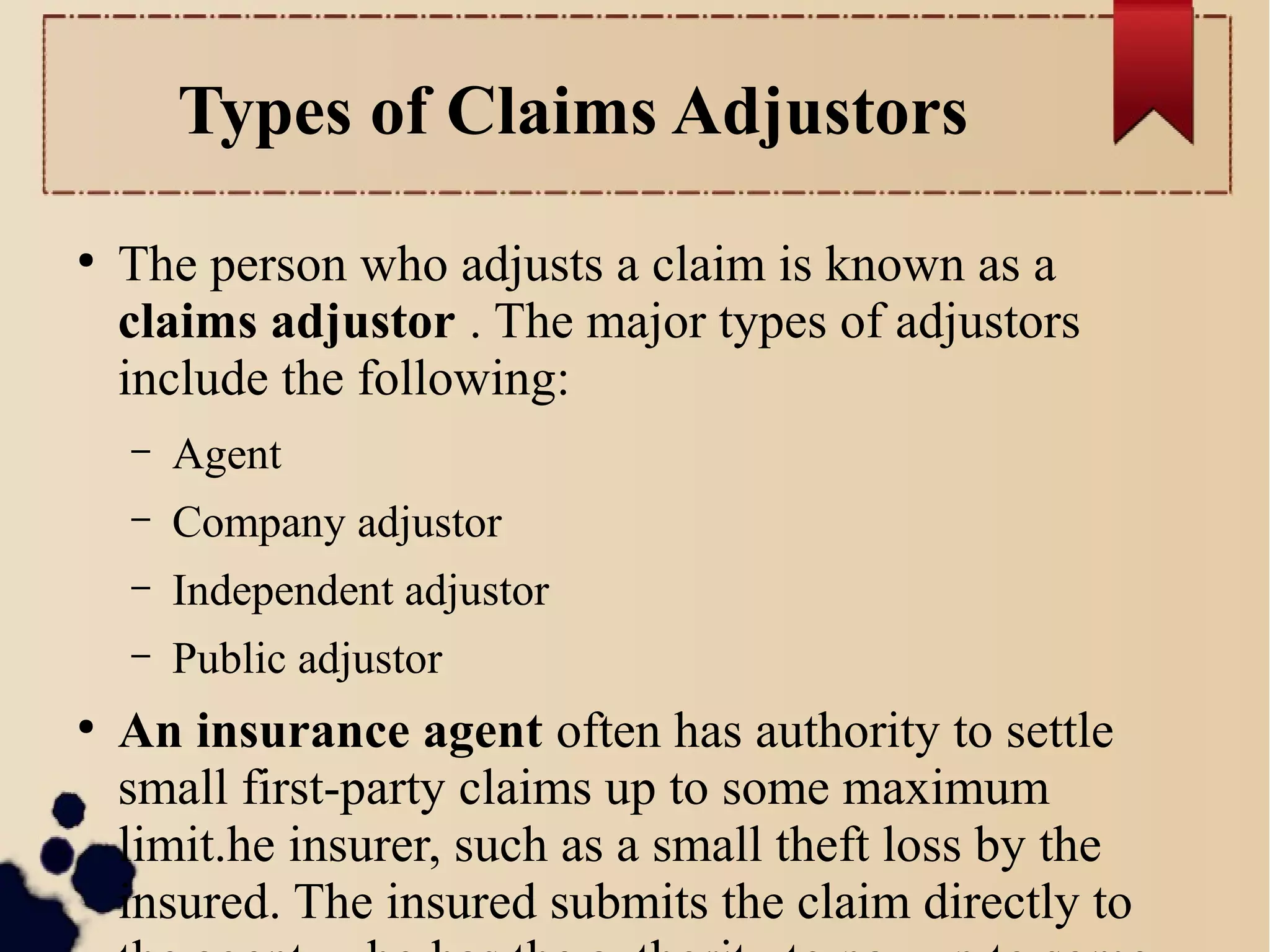 Chapter 4: INSURANCE COMPANY OPERATIONS | PPT