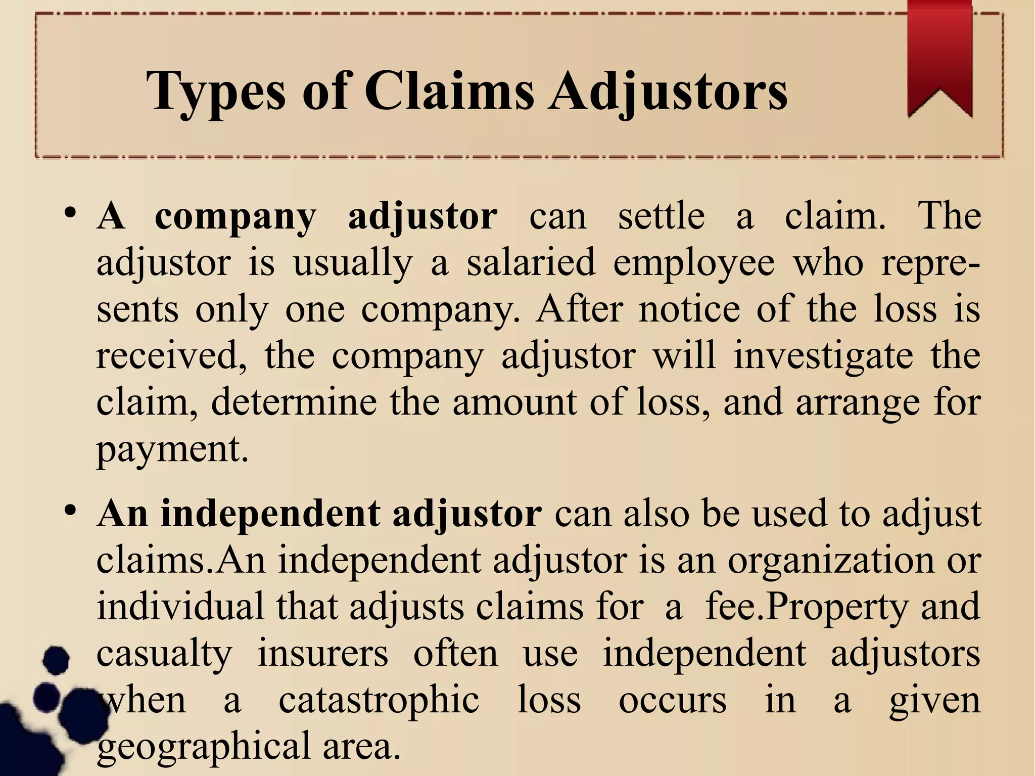Chapter 4: INSURANCE COMPANY OPERATIONS | PPT