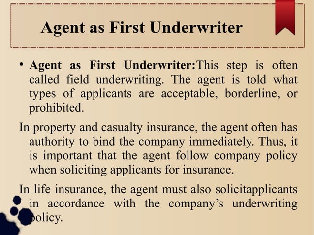 Chapter 4: INSURANCE COMPANY OPERATIONS | PPT