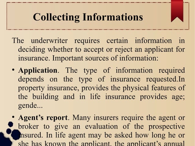 Chapter 4: INSURANCE COMPANY OPERATIONS | PPT