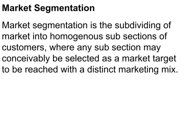 Chapter 4. segmentation, targeting, positioning | PPTX