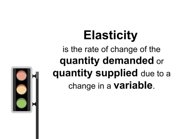 Chapter 4: Elasticity | PPT