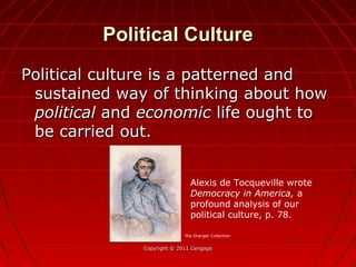 American Political Culture | PPT