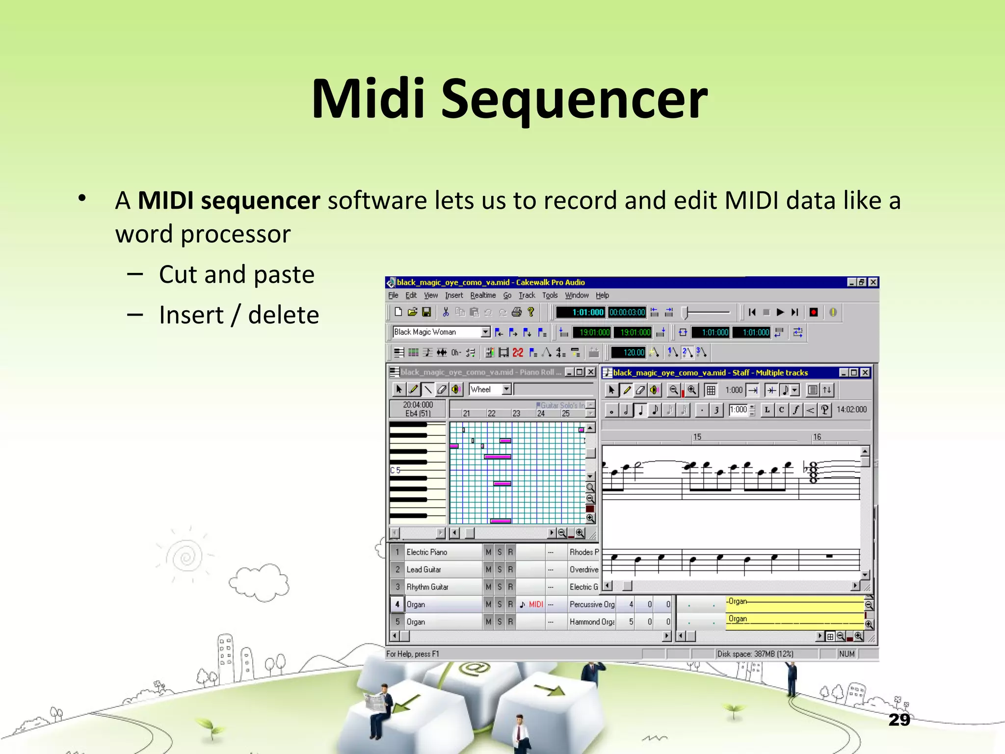 Chapter 4 : SOUND | PPT | Digital Audio | Computer Software and Applications