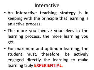 Chapter 4- Effective Instructional Strategies | PPTX