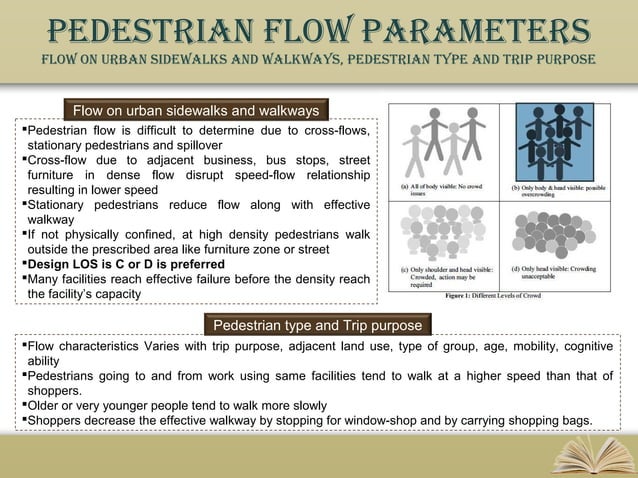Traffic flow and Capacity (Pedestrian Mode) | PPT