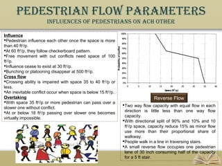Traffic flow and Capacity (Pedestrian Mode) | PPT
