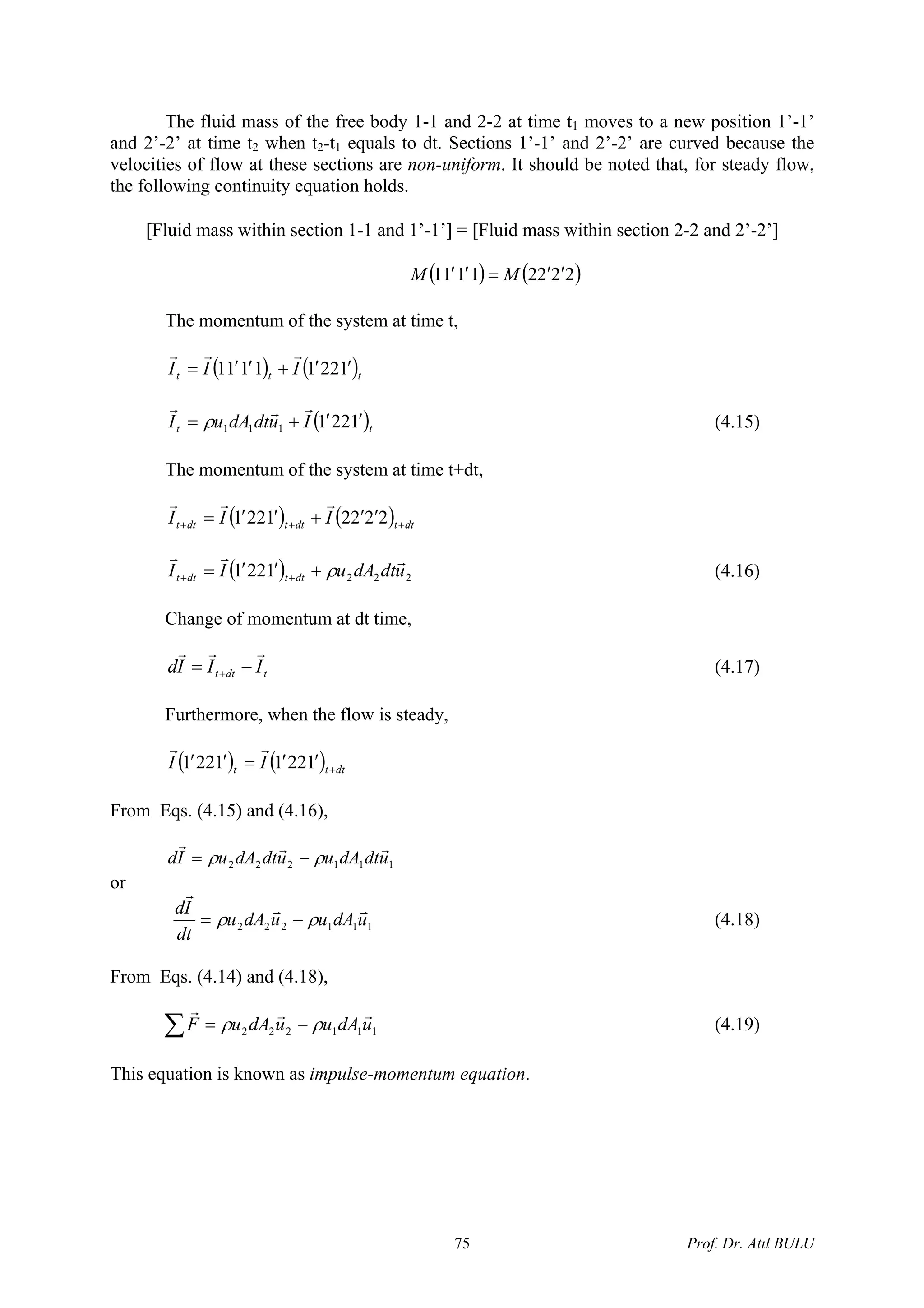 BASIC EQUATIONS FOR ONE-DIMENSIONAL FLOW (Chapter 04) | PDF