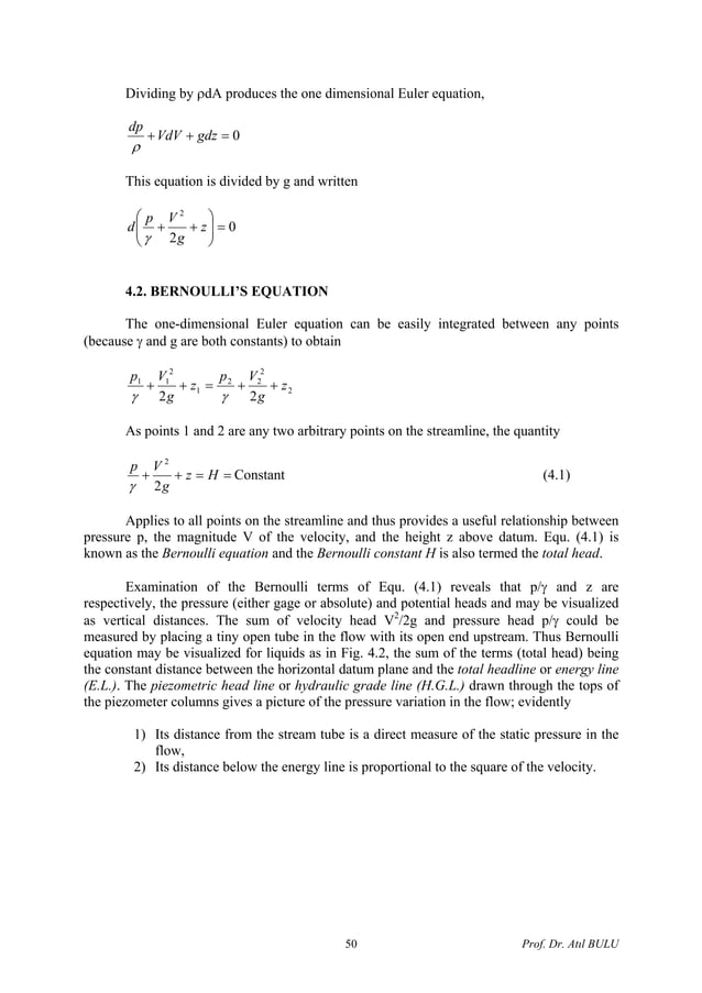 BASIC EQUATIONS FOR ONE-DIMENSIONAL FLOW (Chapter 04) | PDF | Physics | Science