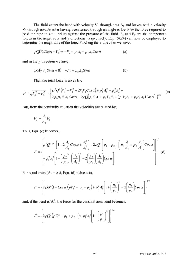 BASIC EQUATIONS FOR ONE-DIMENSIONAL FLOW (Chapter 04) | PDF | Physics ...