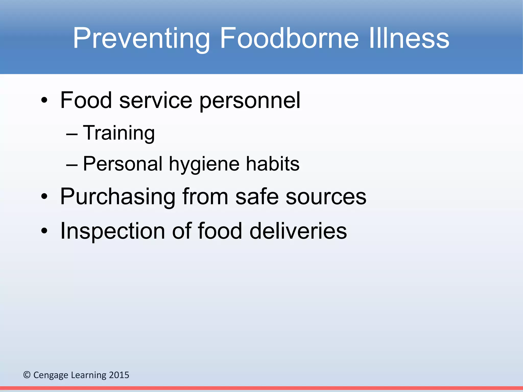 Chapter 4 - Food Safety | PPTX