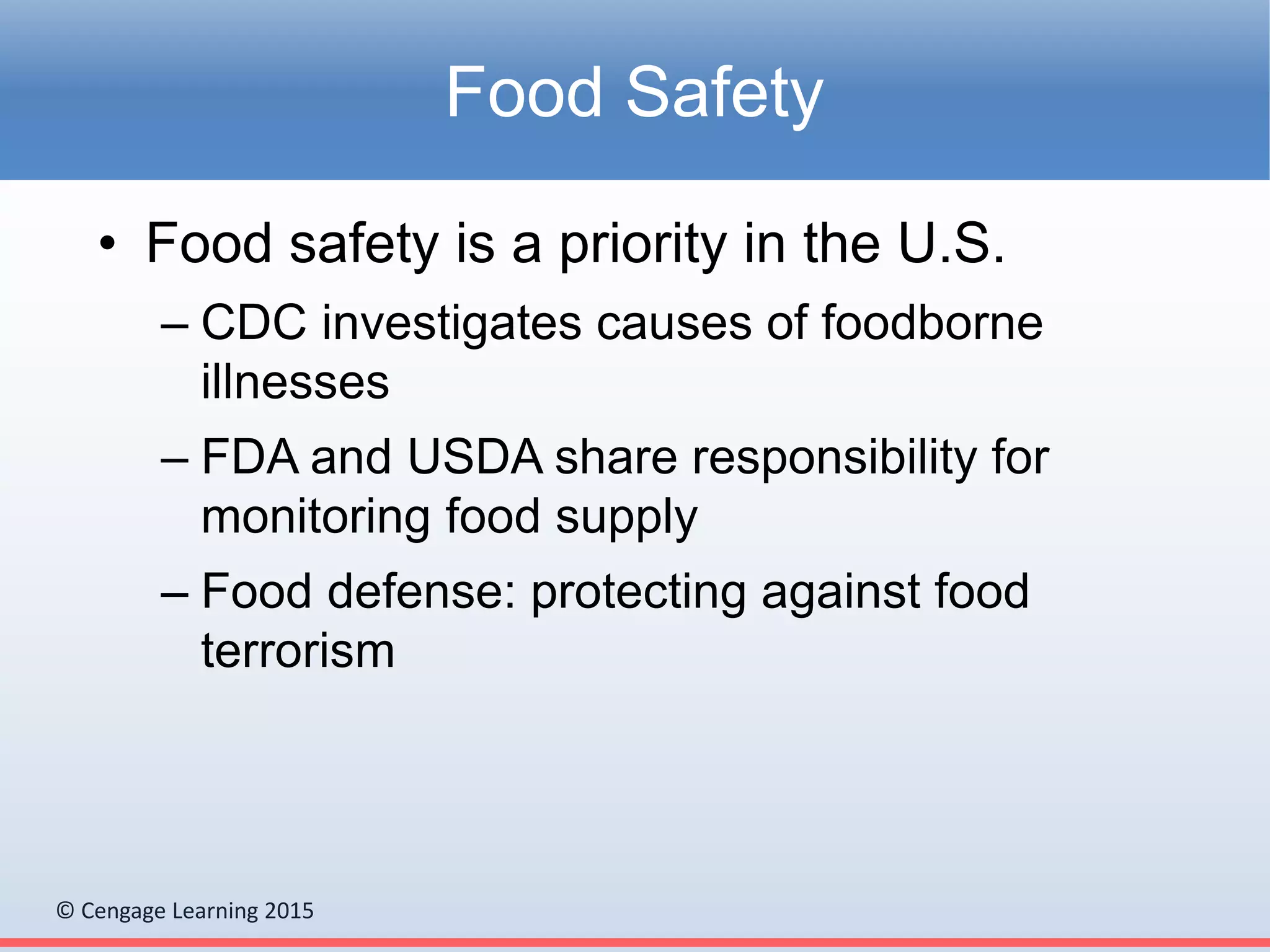 Chapter 4 - Food Safety | PPTX