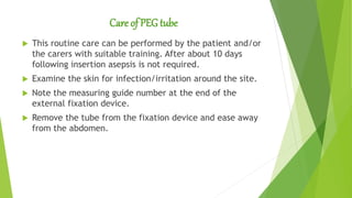 Peg Feeding | PPTX