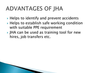 Job Hazard Analysis | PPTX