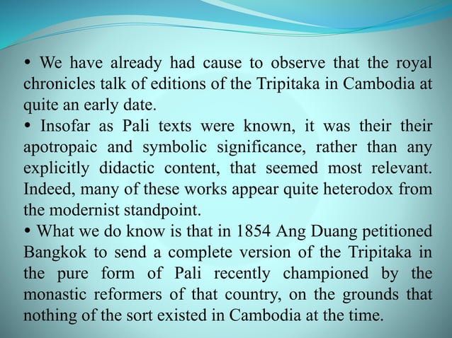 Cambodian Buddhism_Lesson 4_Literary and Cult Traditions | PPTX ...