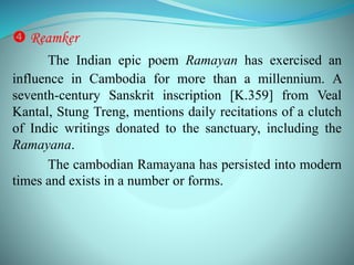 Cambodian Buddhism_Lesson 4_Literary and Cult Traditions | PPTX ...