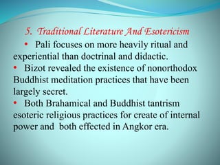 Cambodian Buddhism_Lesson 4_Literary and Cult Traditions | PPTX