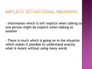 TRANSED Chapter4 Implicit meaning | PPT