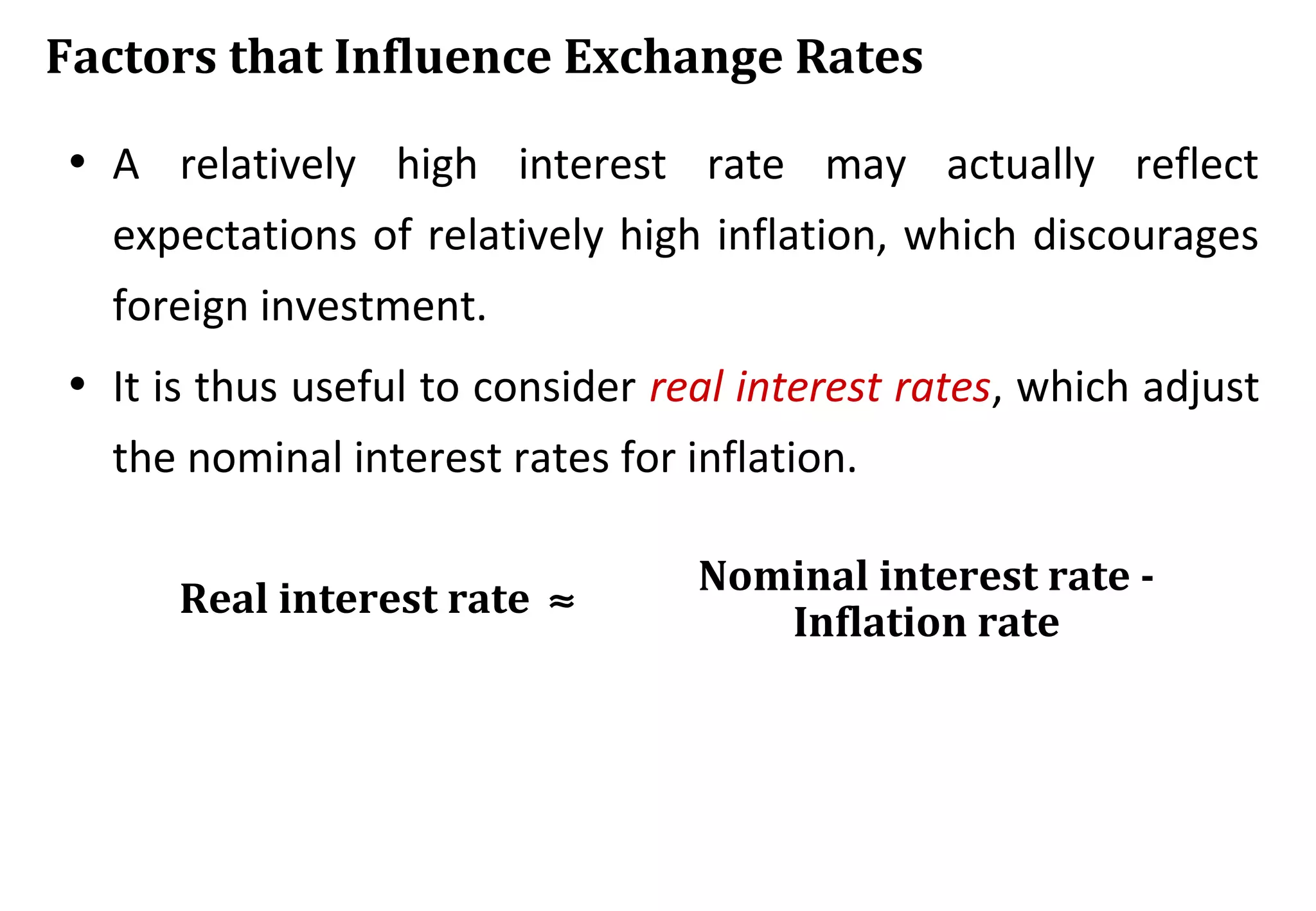Exchange Rate Determination | PPT