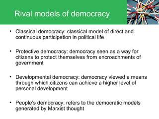 Democracy and Legitmacy - Law & Politics | PPT