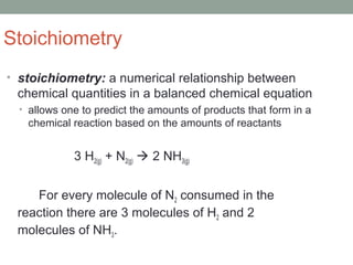 Chapter 4 - chemical quantities | PPT