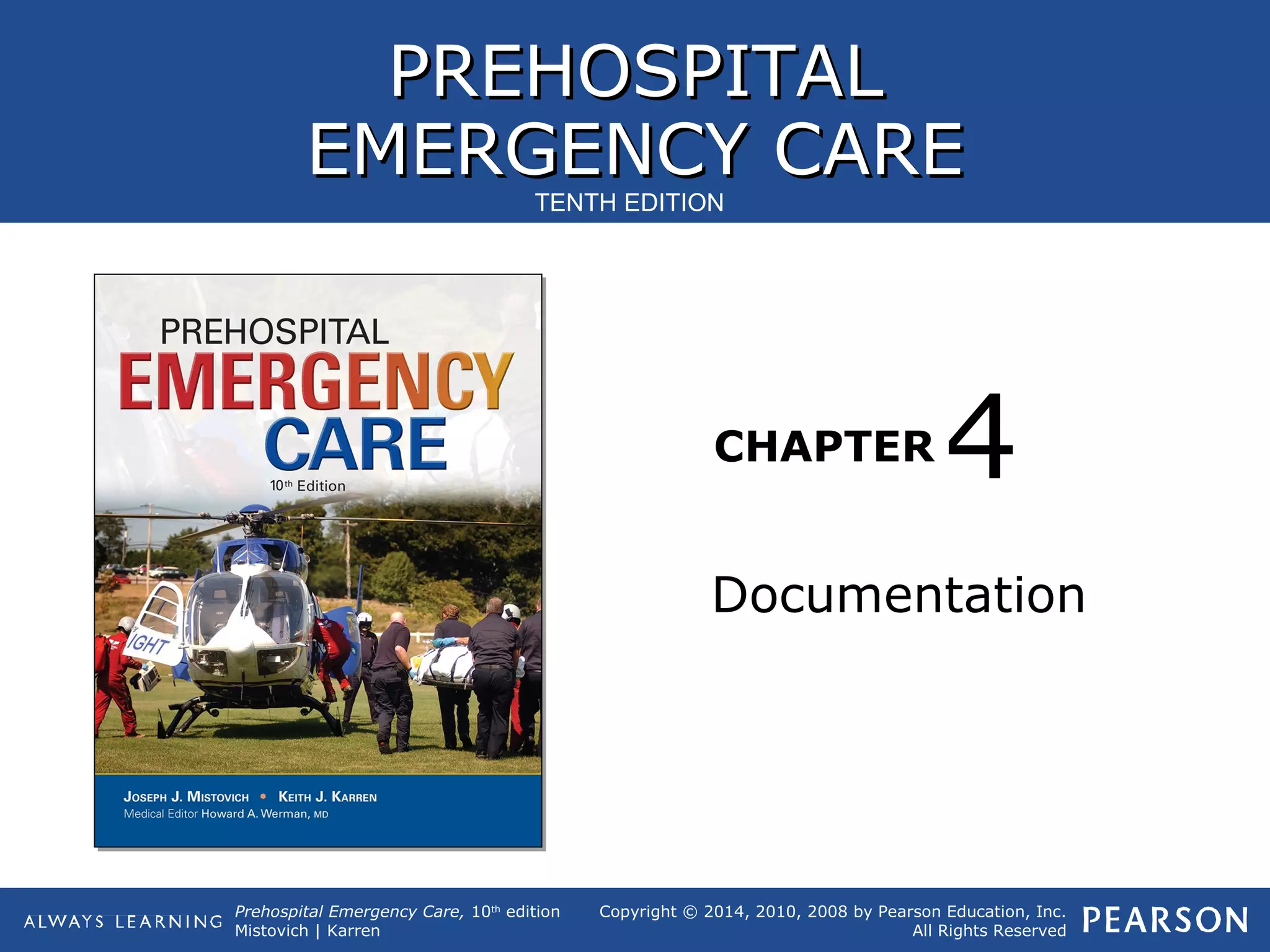 DMACC EMT Chapter 4 | PPT