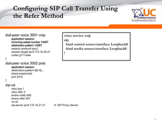 CCIE Collaboration Lecture Chapter 4.4 voice gateway cucm sip overview ...