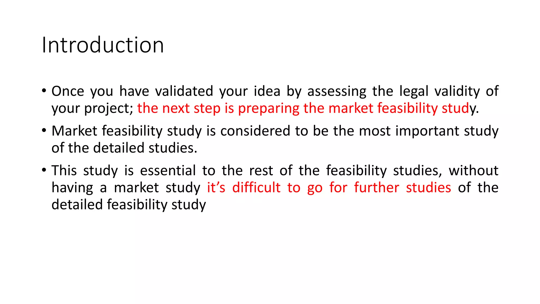 Chapter 4 Market feasibility study | PPTX