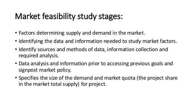 Chapter 4 Market feasibility study