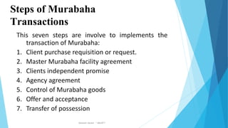 ISLAMIC BANK & FINANCE Chapter 4 | PPTX