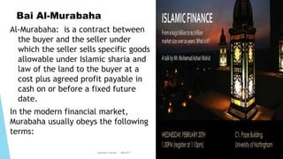 ISLAMIC BANK & FINANCE Chapter 4 | PPTX