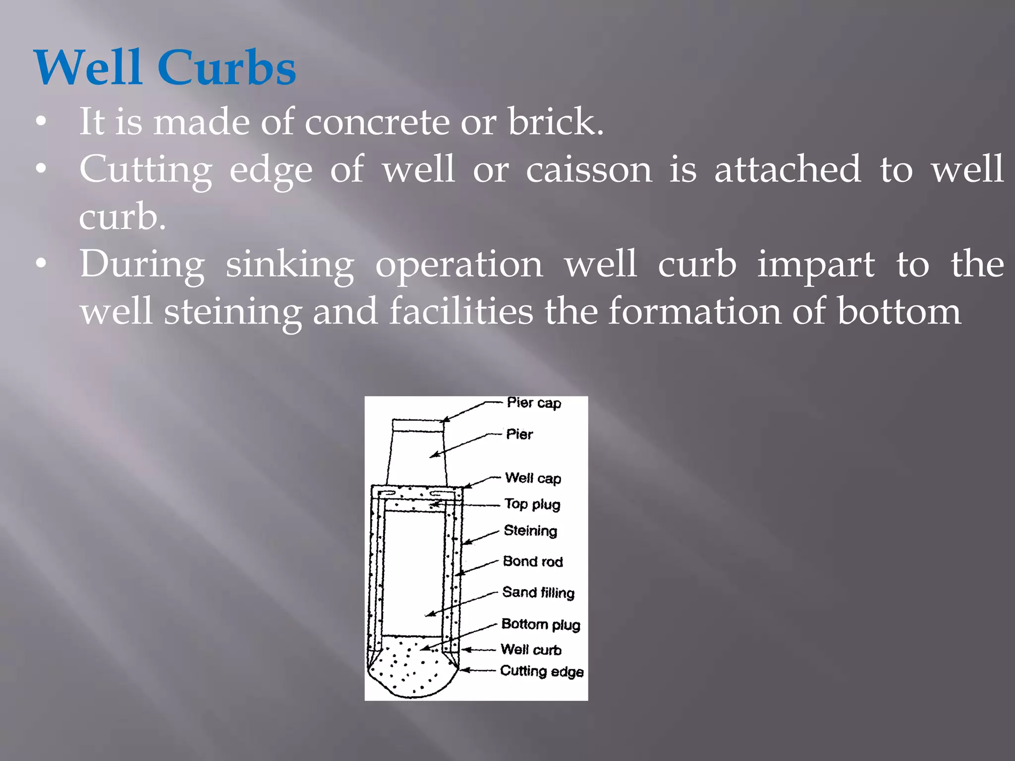 Chapter 4.3 well foundation-final-ppt | PPTX