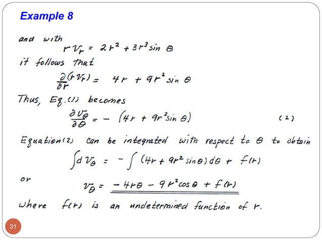 Fluid Mechanics Chapter 4. Differential relations for a fluid flow | PDF | Physics | Science