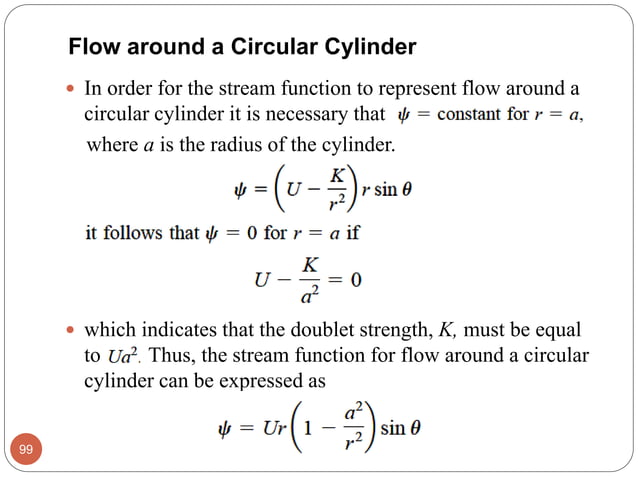 Fluid Mechanics Chapter 4. Differential relations for a fluid flow