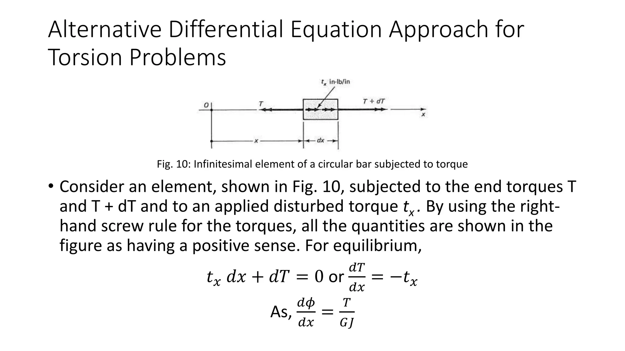 Chapter 4: Torsion | PPTX
