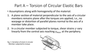 Chapter 4: Torsion | PPTX