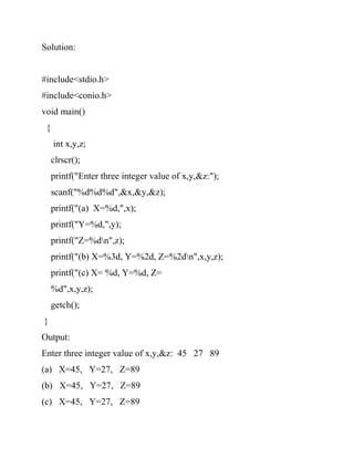 Chapter 4 : Balagurusamy Programming ANSI in C | PDF