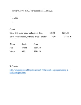 Chapter 4 : Balagurusamy Programming ANSI in C | PDF