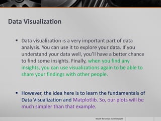 PYTHON-Chapter 4-Plotting and Data Science PyLab - MAULIK BORSANIYA | PPT